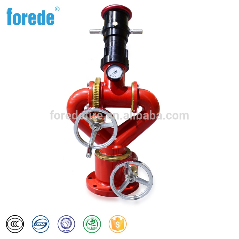 fire-fighting-Dual-Hand-wheel-water-monitor - Universal Fire Protection ...